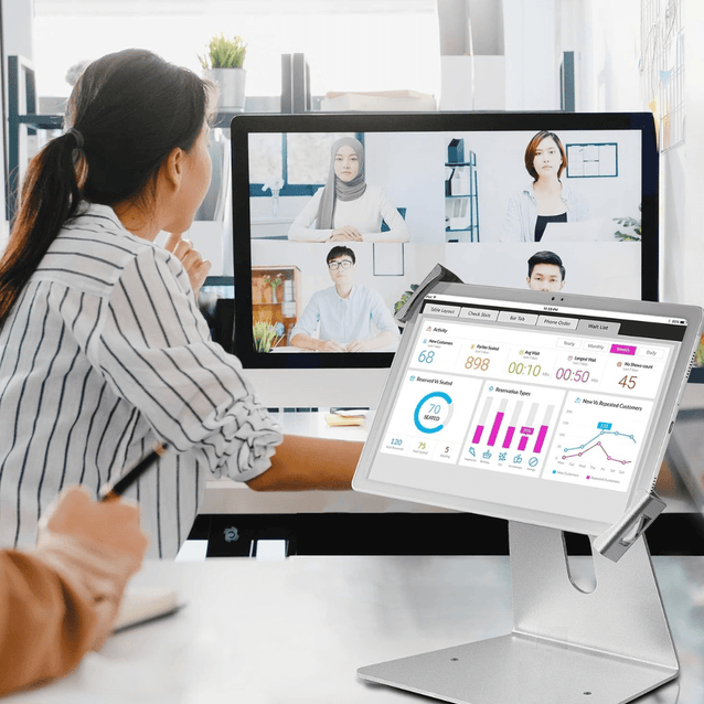Avansa ExecuMount 3400: Secure Universal Desktop Tablet Stand